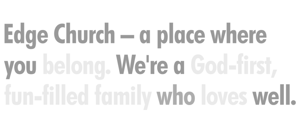 Home - Edge Church