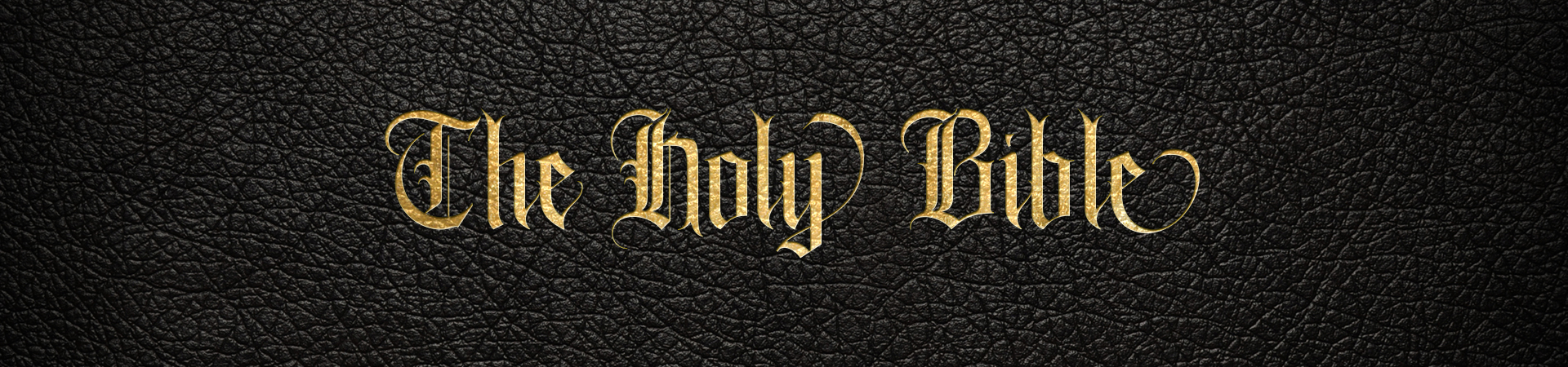 THE HOLY BIBLE - Edge Church